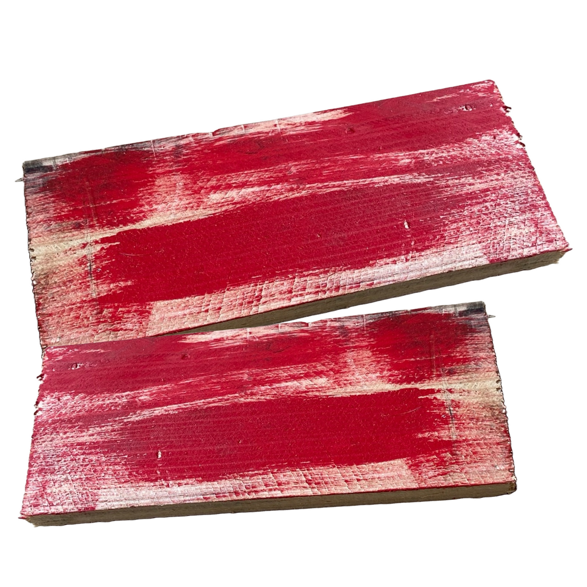 Pillarbox Red Wash Cladding - 1 Square Meter Pack — PalletBoards.co.uk